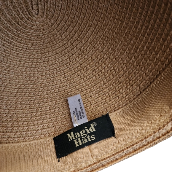 Magid | Accessories | Magid Hats 0 Paper Beige Tan Wide Brim Floppy ...